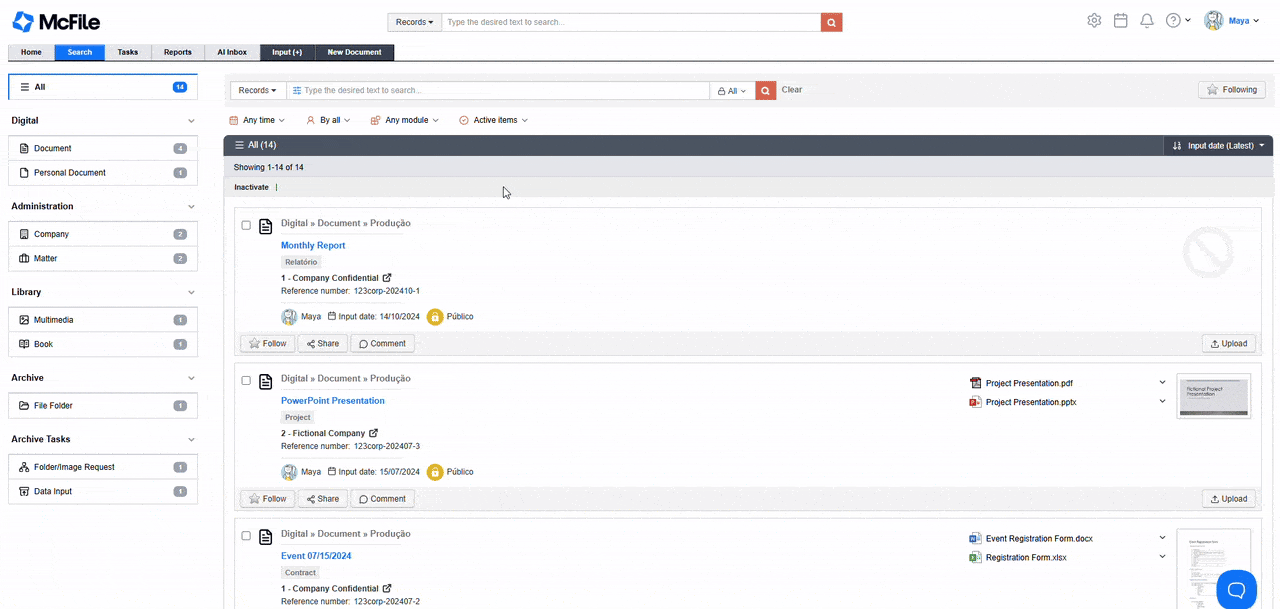 Advanced Search in McFile: Find Your Records and Documents Easily ...