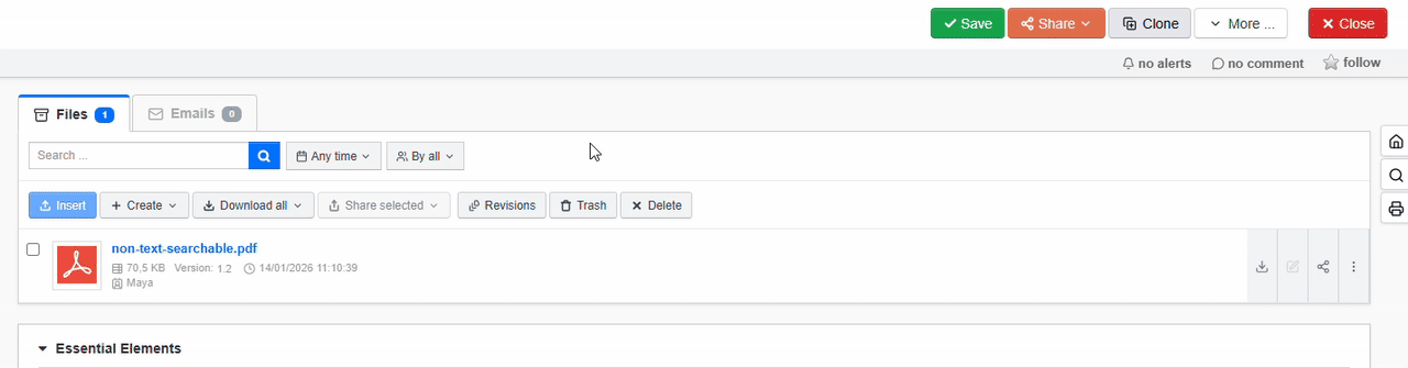 OCR in McFile: OCR-enable your PDFs to easily extract and search ...